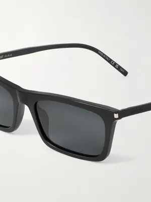 Saint Laurent Betty Square-frame Sunglasses - Black