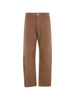 Federica Tosi Patch Pocket Straight Leg Jeans
