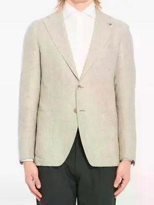 Tagliatore Patch Pocket Linen Jacket