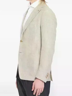 Tagliatore Patch Pocket Linen Jacket