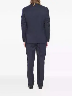 LARDINI Single-breasted Lapel Pin Suits - Blue