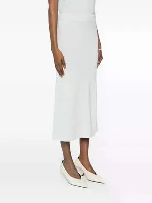 JIL SANDER Button-detail Midi Skirt
