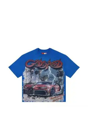 GODSPEED Graphic-print T-shirt - Blue