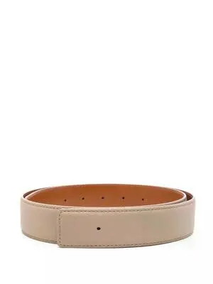 Santoni Leather Belt Neutrals
