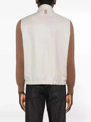 Canali Zip-up Gilet