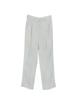 BLAZÉ MILANO Striped Pleated Trousers