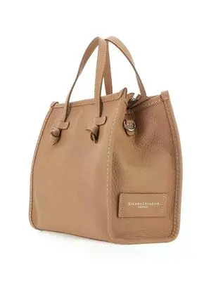 MARCELLA CLUB Miss Marcella 32 Leather Tote Bag - Neutrals