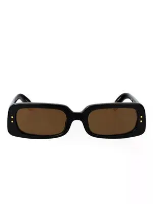 Jacquemus Logo-print Sunglasses - Black