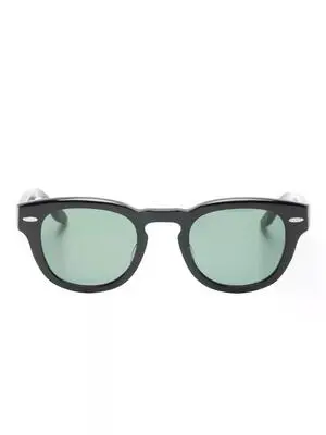 Barton Perreira Demarco Round-frame Sunglasses - Black