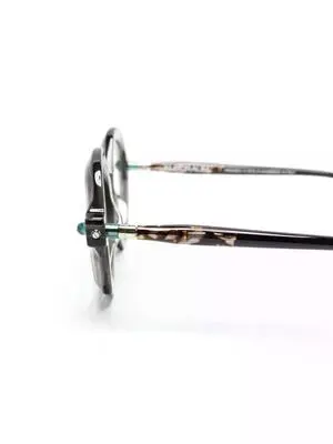 KUBORAUM P18 Geometric-frame Glasses
