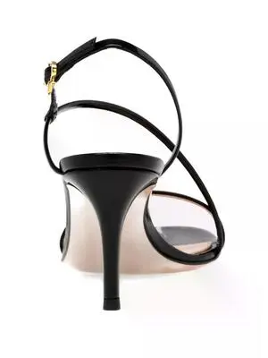 GIANVITO ROSSI Manhattan Strappy Sandals - Black