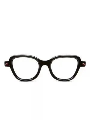 KUBORAUM P5 Round-frame Glasses - Black