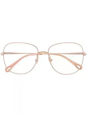 Chloé Oversized Glasses - Gold