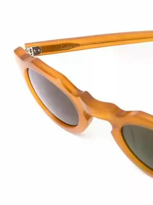 LESCA Pica Round-frame Sunglasses