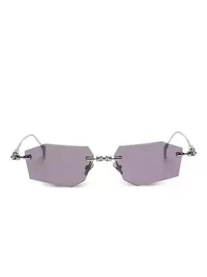 KUBORAUM Geometric-frame Sunglasses - Grey