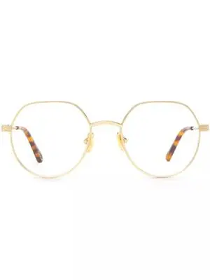 Chloé Round-frame Eyeglasses - Gold