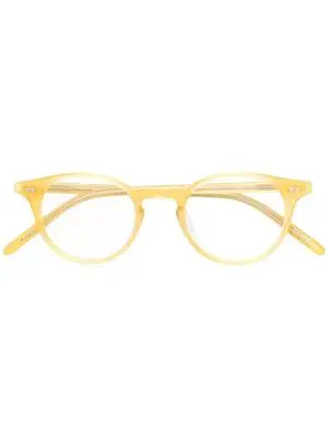 EPOS Round Framed Glasses - Yellow