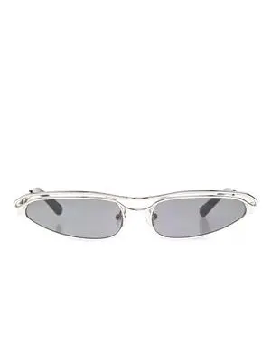 Attico Cat-eye Sunglasses - White