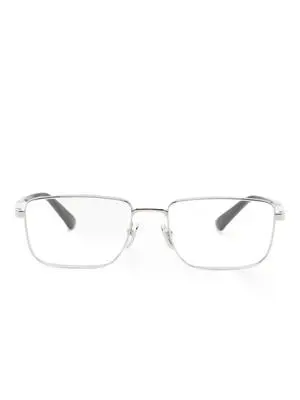 Gucci Rectangle-frame Glasses - Silver