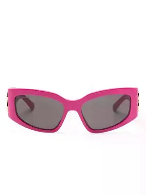 Balenciaga Butterfly-frame Sunglasses - Pink
