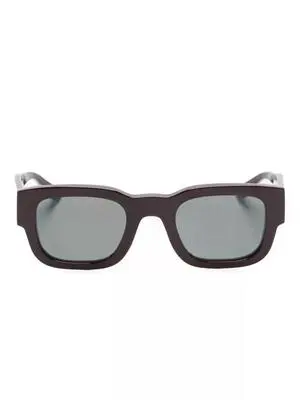 Thierry Lasry Foxxxy Rectangle-frame Sunglasses - Black