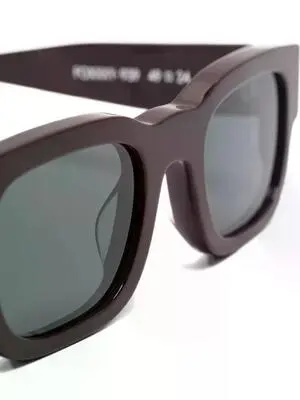 Thierry Lasry Foxxxy Rectangle-frame Sunglasses