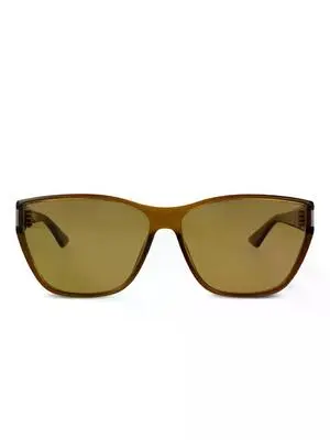 Saint Laurent Oversized Sunglasses - Brown