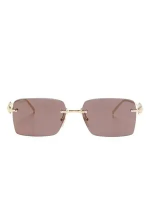 CARTIER Clash De Sunglasses - Gold