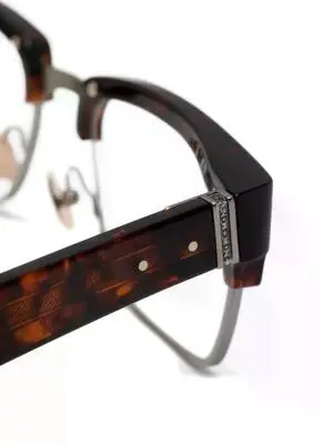Matsuda Square-frame Browline Glasses