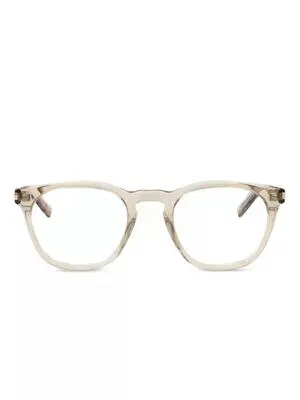 Saint Laurent Square-frame Glasses - Neutrals