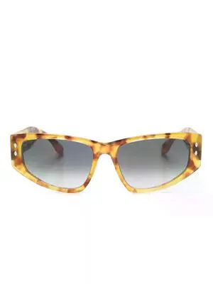 Isabel Marant Tortoiseshell Sunglasses - Yellow