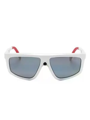 Vuarnet Oversize-frame Sunglasses - White