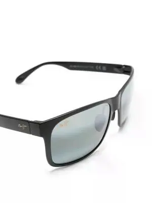 Maui Jim Red Sands Square-frame Sunglasses - Black