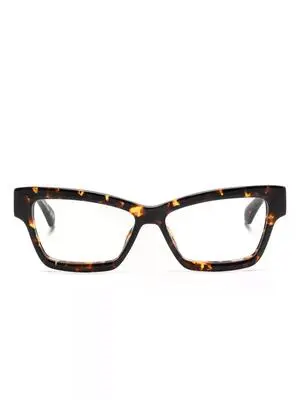 Off-White Style 77 Glasses - Brown