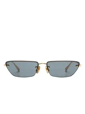Linda Farrow Cleo Sunglasses - Gold