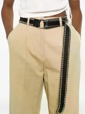 DUNST Pleated Trousers - Neutrals