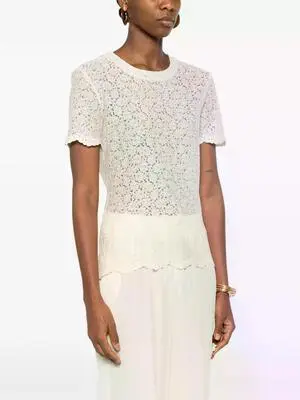 Ermanno Scervino Lace T-shirt