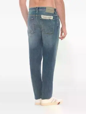 Jacob Cohen Logo-patch Straight Jeans