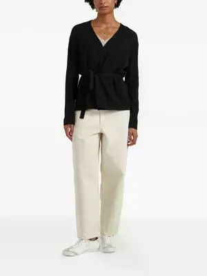Chinti & Parker Wrap Cardigan - Black