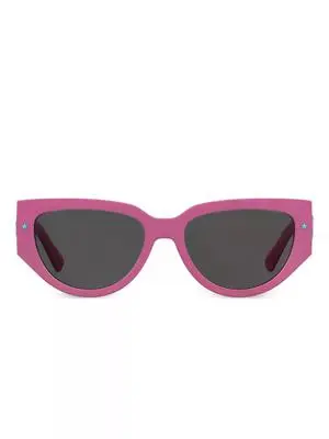 CHIARA FERRAGNI Eyelike-embossed Sunglasses - Pink