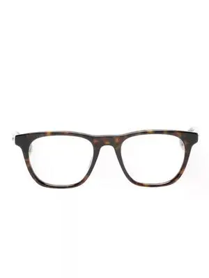 Montblanc Geometric Frame Eyeglasses - Brown