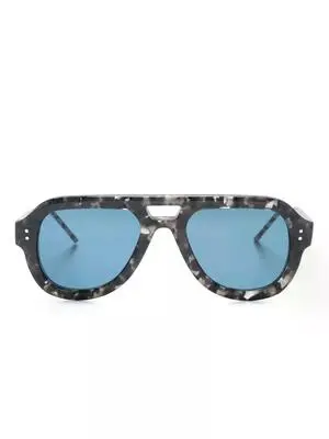 Thom Browne Pilot-frame Sunglasses - Grey