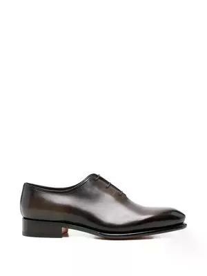 Santoni Tie Fastening Oxfords
