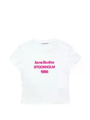 Acne Studios Graphic-print T-shirt - White