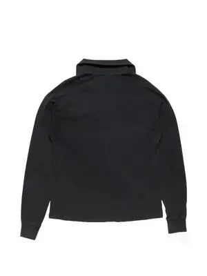 Acne Studios Zip-up Roll-neck Sweater - Black