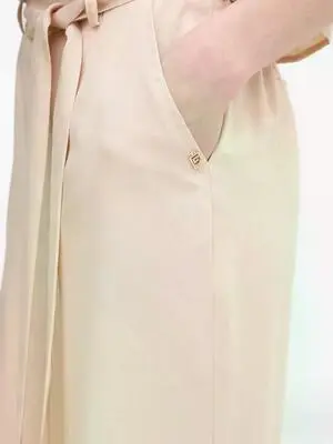 GAUDI Tie Waist Wide Leg Trousers