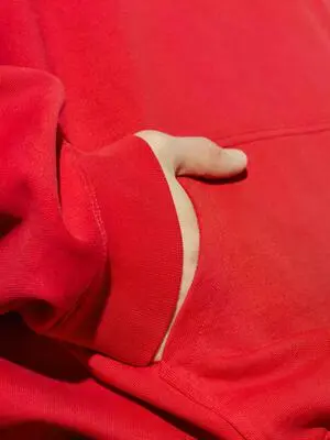 Vetements Long-sleeve Drawstrings Hoodie