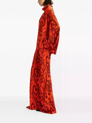 Essentiel Antwerp Paisley Flared Trousers