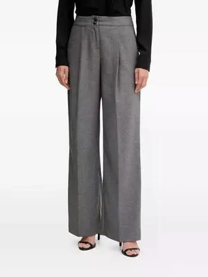 GAUDI Pleated Wide Leg Trousers