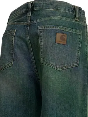 Carhartt Work In Progress Aaron Logo-patch Straight Jeans